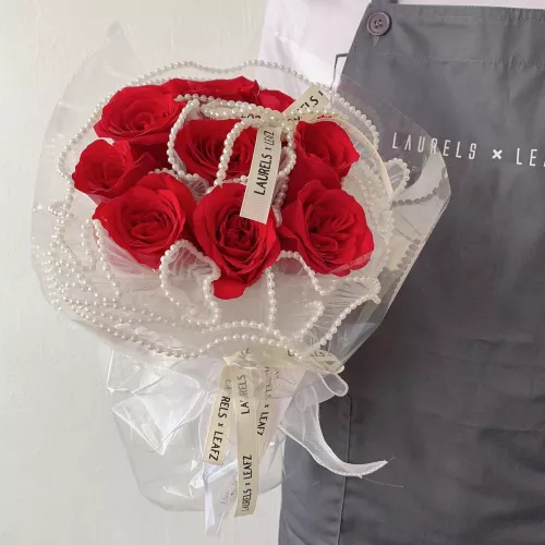 Mother‘s Day 2023 Rosy Rose Bouquet (Fresh Flowers) - Laurels & Leafz's ...